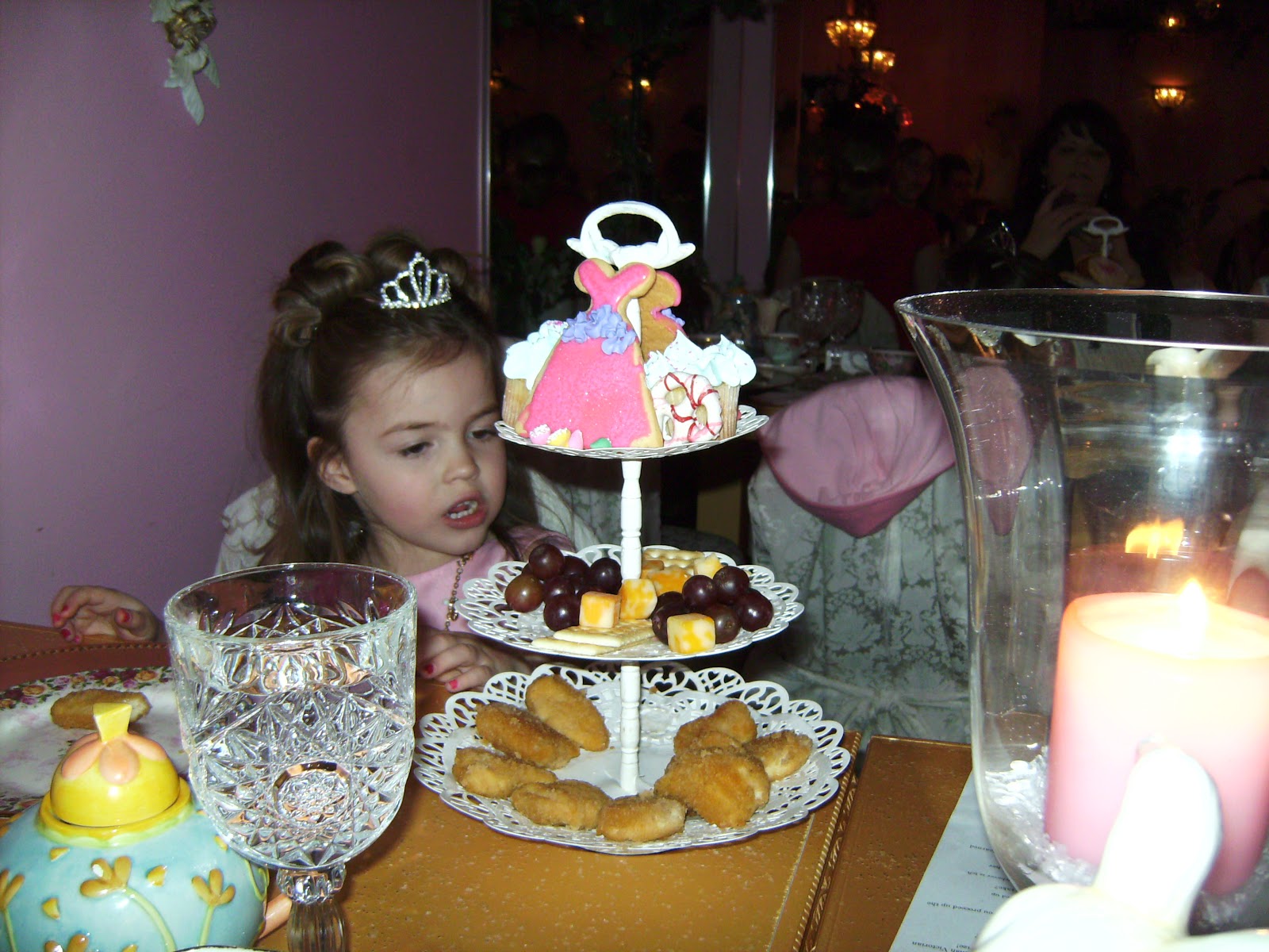 Relevant Tea Leaf: Isabella and Brooke at Tea Party Castle