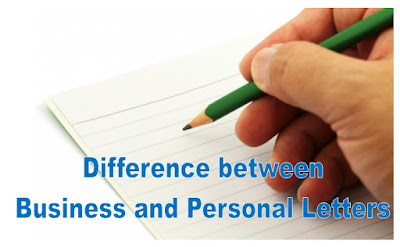 The difference between a business letters and a personal letters ...