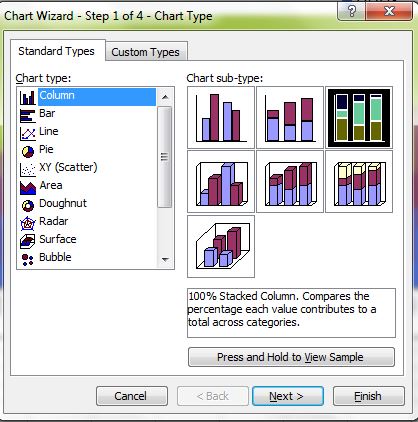 Advanced Graphs Using Excel : create structure plot using excel