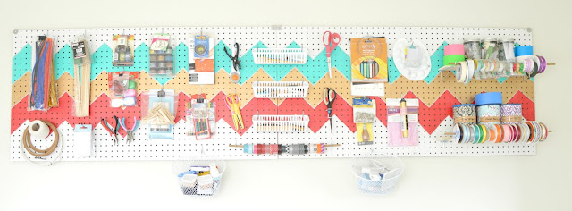 Vikalpah: How to install pegboard and pegboard organizing ideas