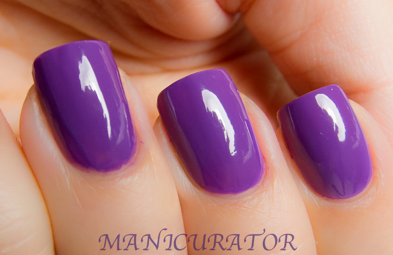 F4 Polish Grape Escape swatch and review