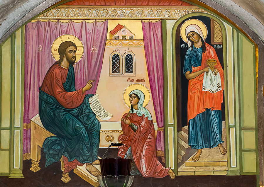 Breathing With Both Lungs: MARTHA, MARY AND DINNER WITH JESUS -Sun C16 ...