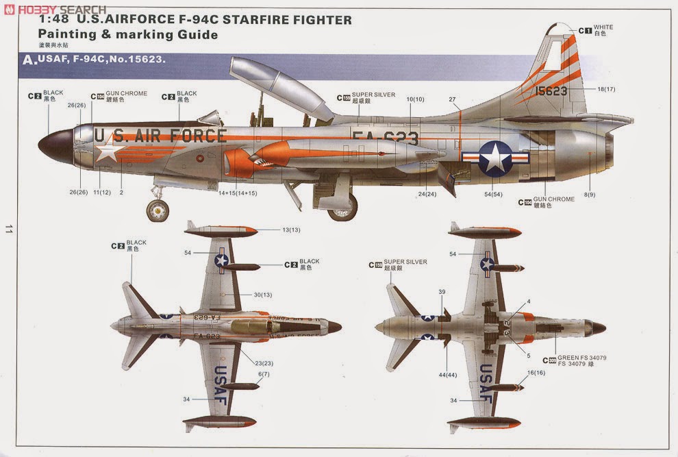 Оружие массового поражения: Истребитель-перехватчик Lockheed F-94 Starfire