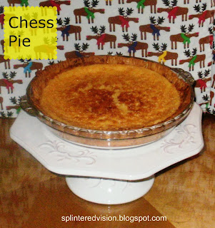 Chess Pie for the Holidays