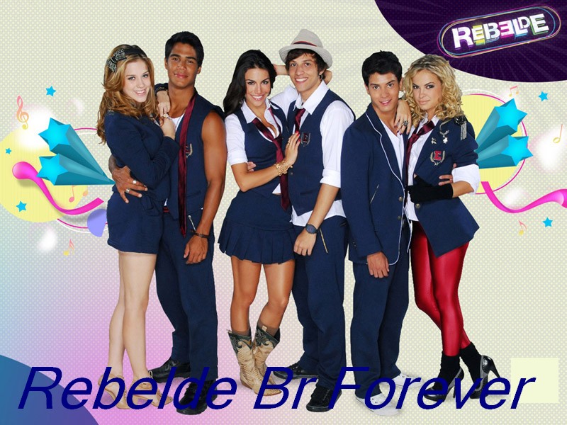 Rebelde Br Forever: Lua Blanco e Arthur Aguiar bons amigos
