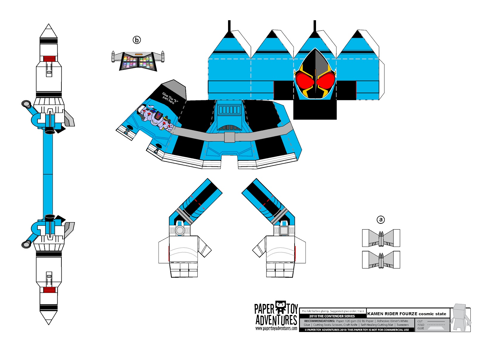 Kamen Rider Drive Paper Model