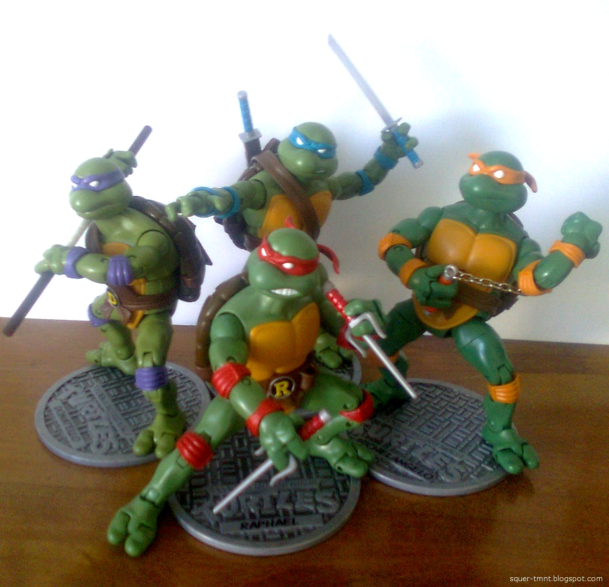 squer's TMNT Collection: 2012 ALL 4 TMNT CLASSIC COLLECTION FIGURES
