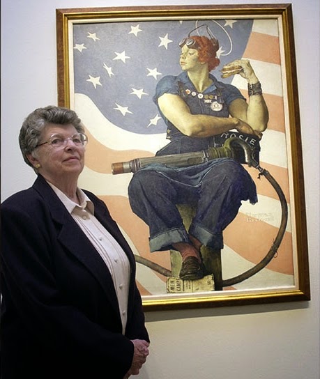 JIMSMASH ! ! !: RIP MARY DOYLE KEEFE, AKA "ROSIE THE RIVETER"