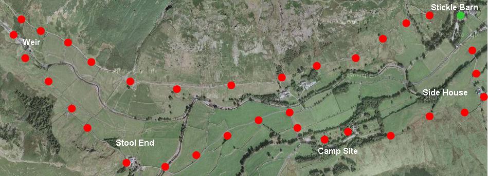 Lake District Walks: Great Langdale Valley to Stool End from New ...