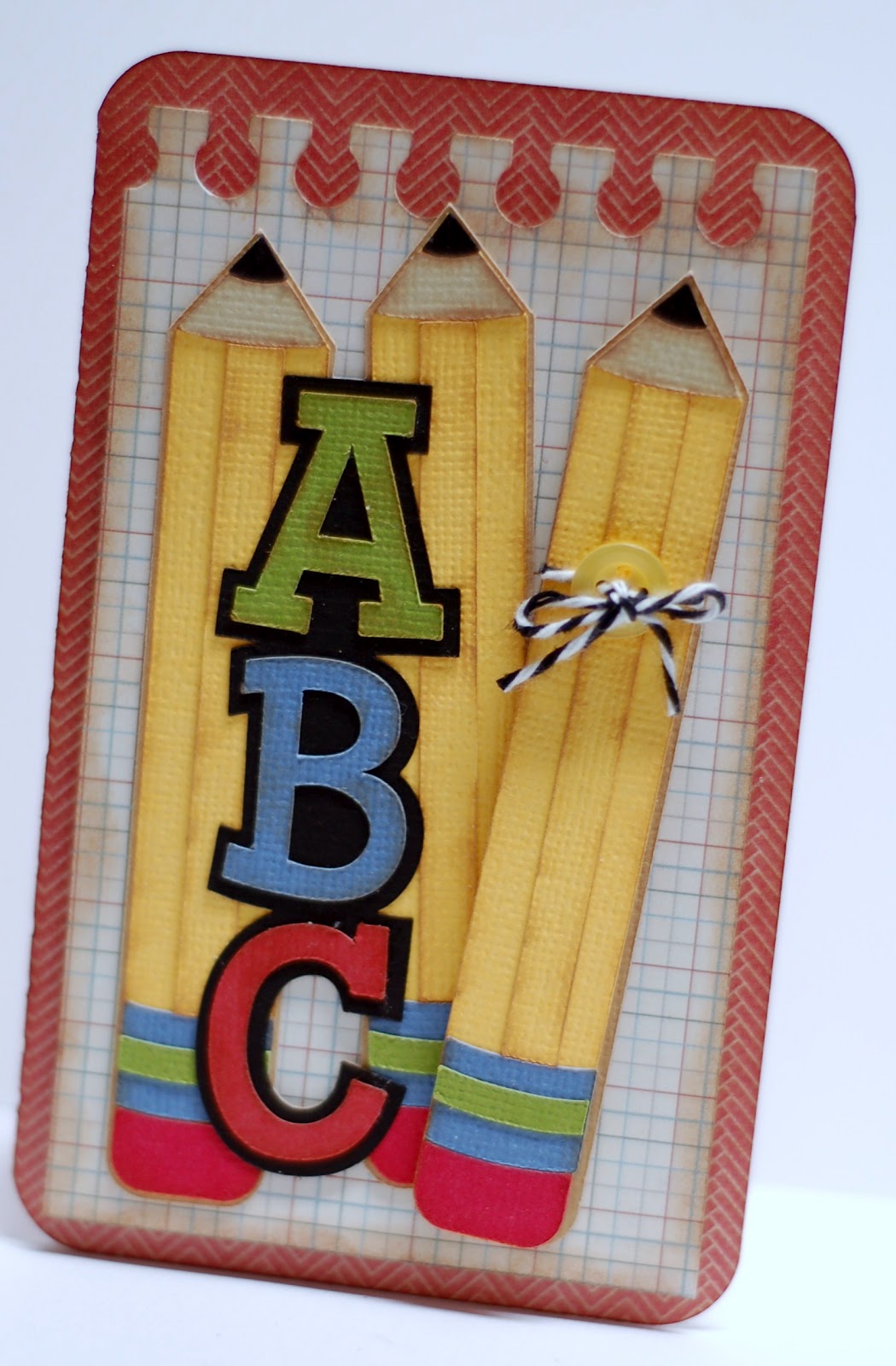 Paper Creations by Kristin: ABC Pencil Cards