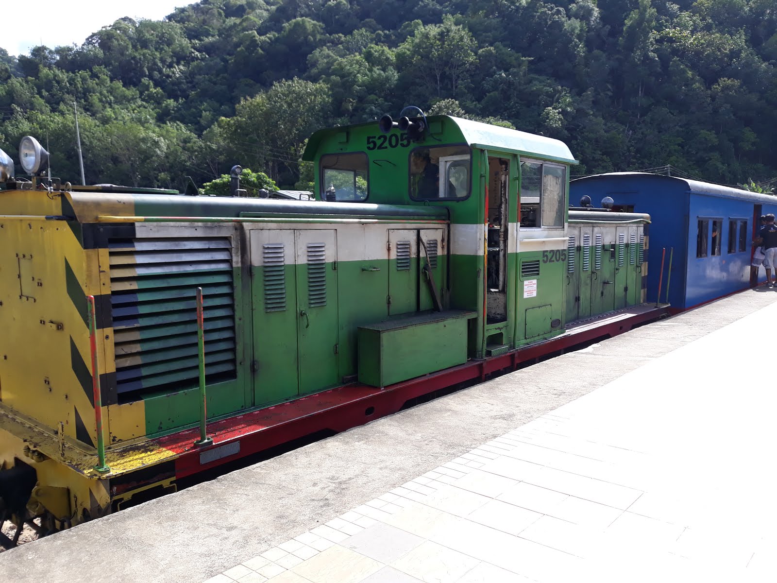 Sabah State Railway: Tenom to Tanjung Aru (Kota Kinabalu) by train