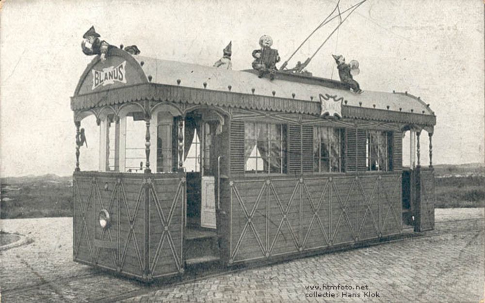 Competition for Decorated Trams, Germany, 1908 ~ Vintage Everyday