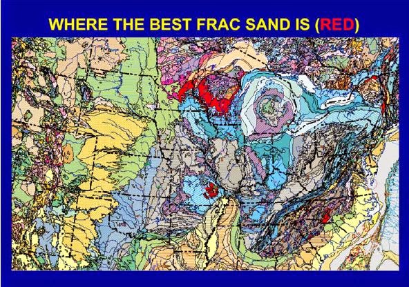 GIS II: Frac Sand Mining In Western Wisconsin: Sand Frac Mining in ...