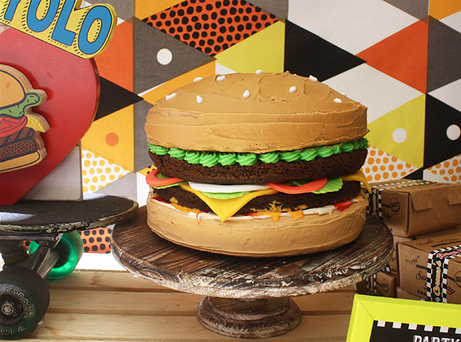 Miss Party Mom: A Burger Themed Birthday Party!