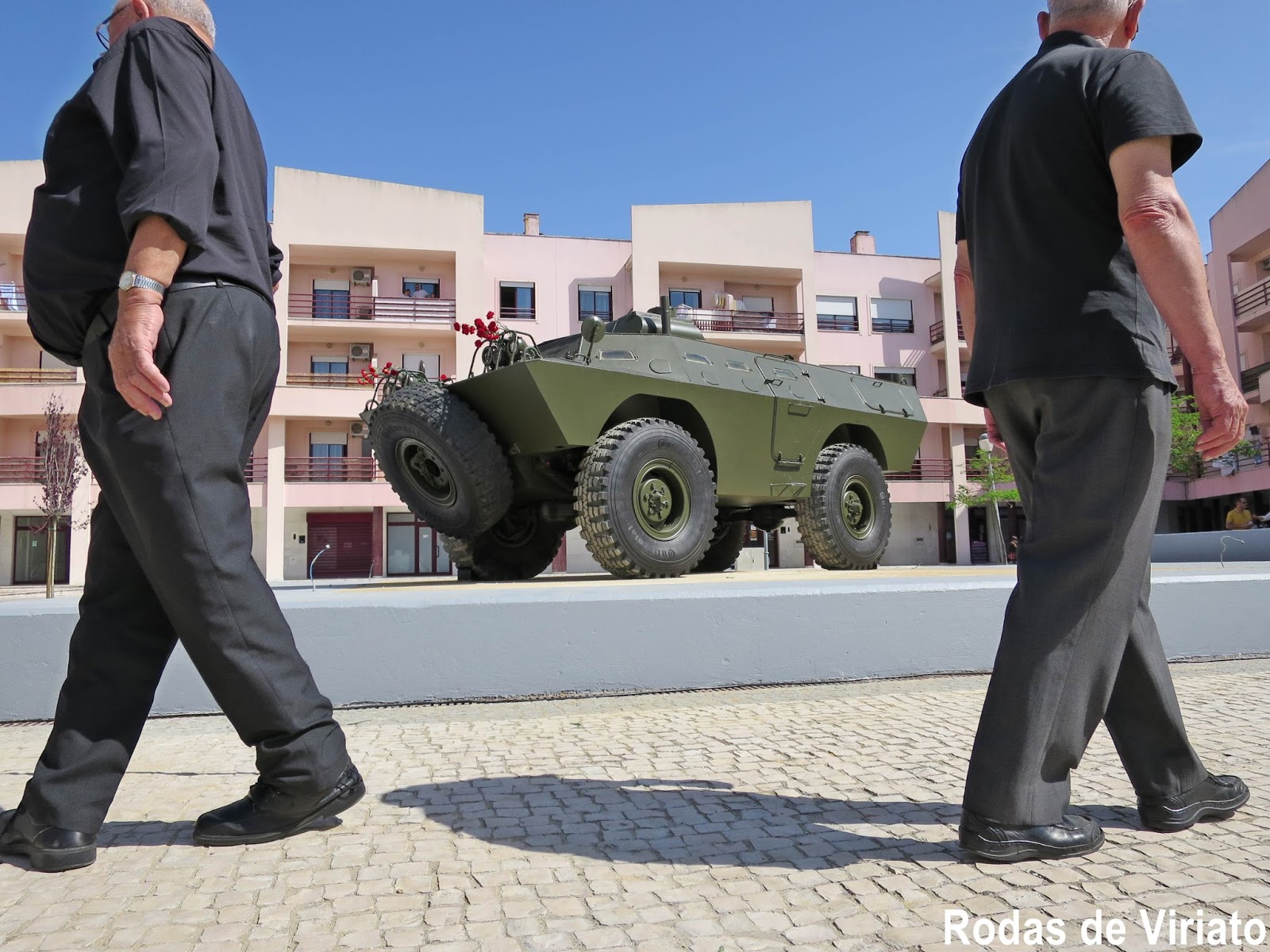 Blindado Chaimite V 200 em Pinhal Novo