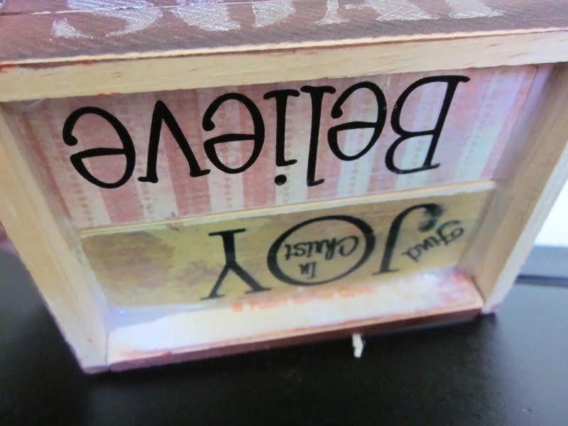 Today's Fabulous Finds: Make a Paint Stick Soap Box