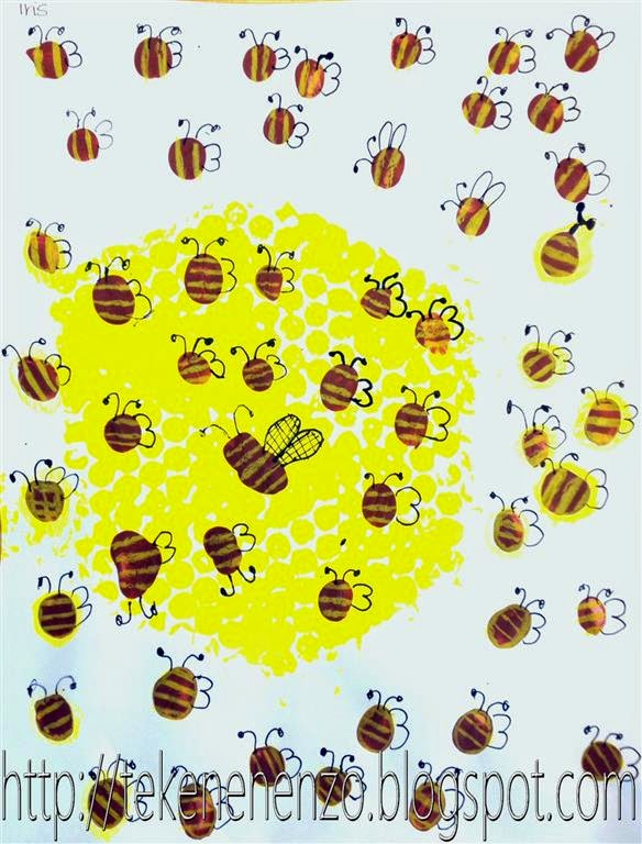 Tekenen en zo: Zzzzzoemende bijen