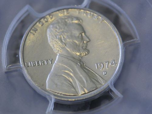1974-D aluminum penny returned to US Mint | Lunaticg Coin