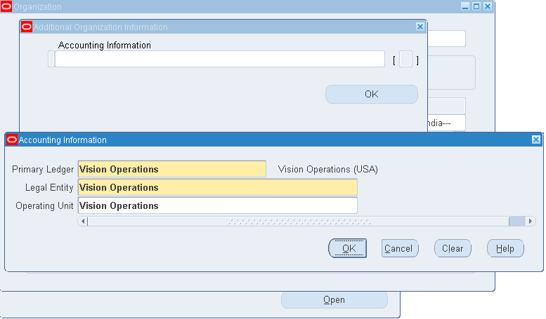 Oracle Inventory Defining Organization « Learn Oracle