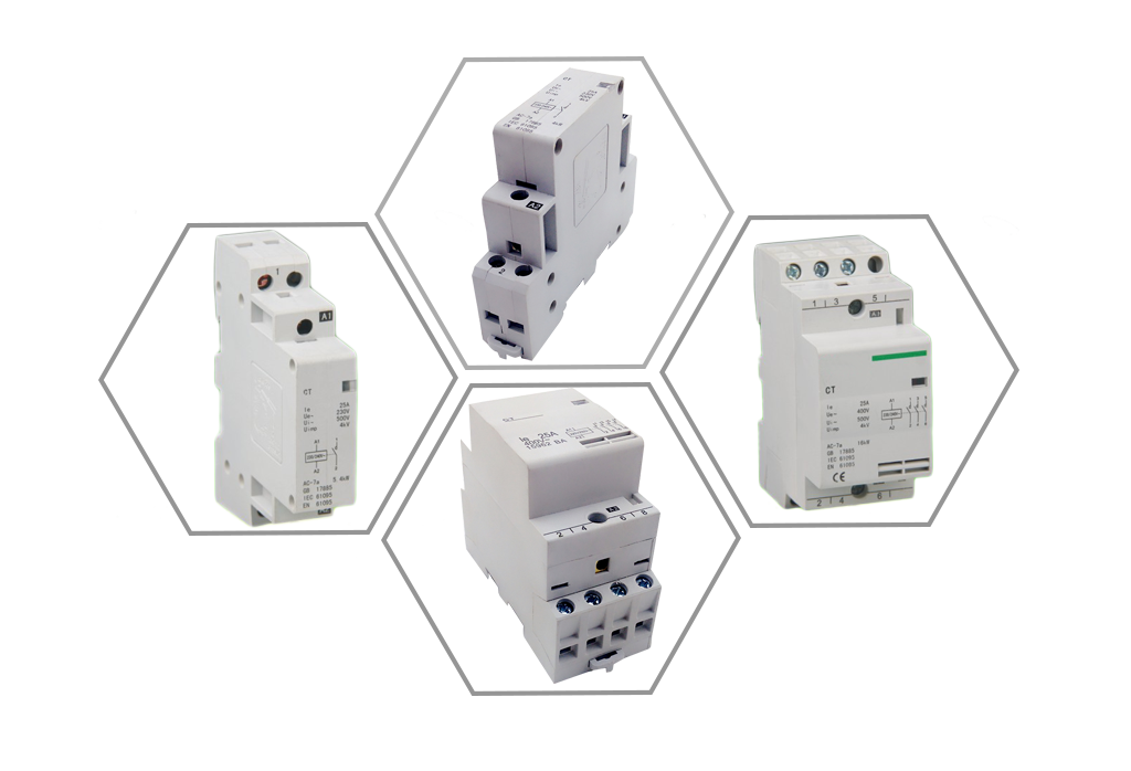 CT 25A 220v single phase contactor Mini Contactor Household Contactor 1 NO