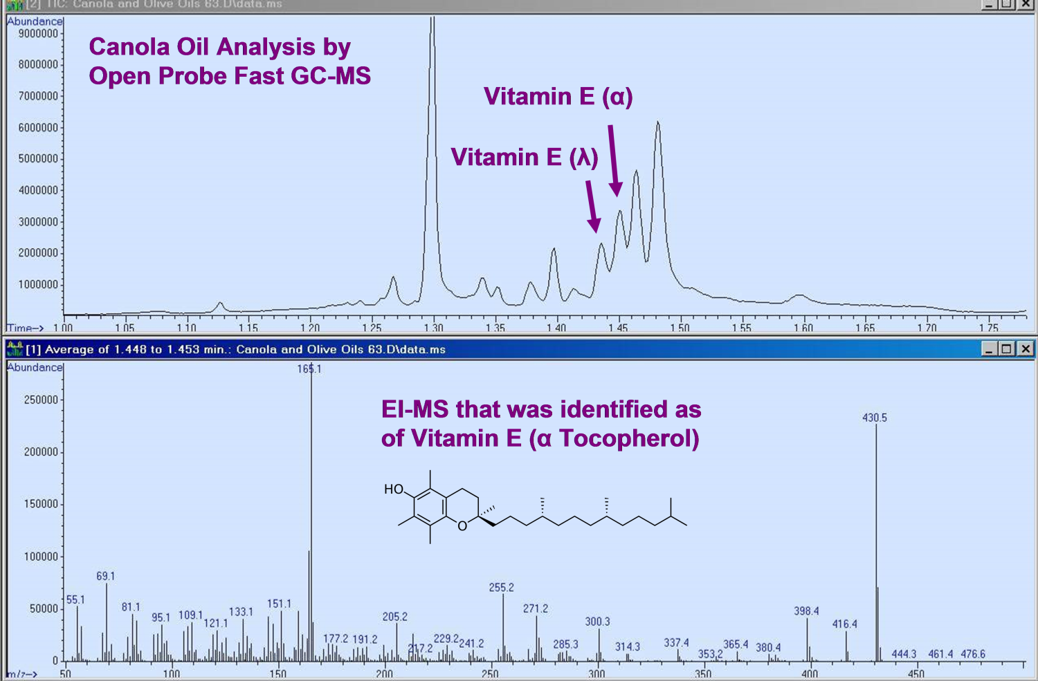 Advanced GC-MS Blog Journal: Open Probe Fast GC-MS - Real Time Analysis ...