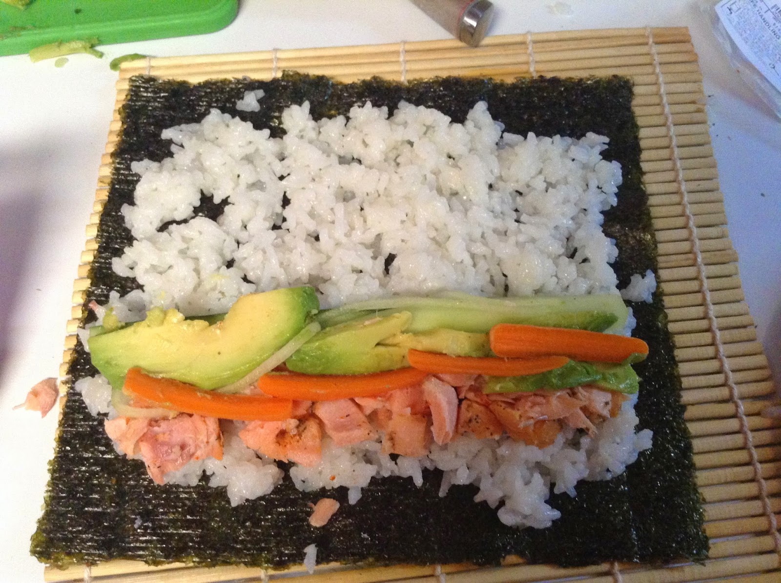 Working Mom Wonders: Easy Sushi Rolls