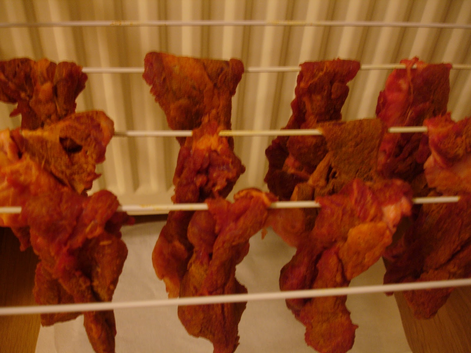 libyan food: Libyan Dried Meat (Jerky): Gideed قديد ليبي