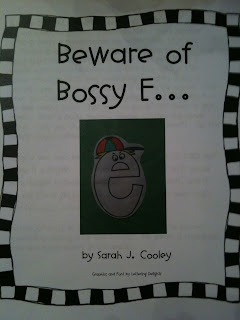 First Grader...at Last!: Beware of Bossy E...