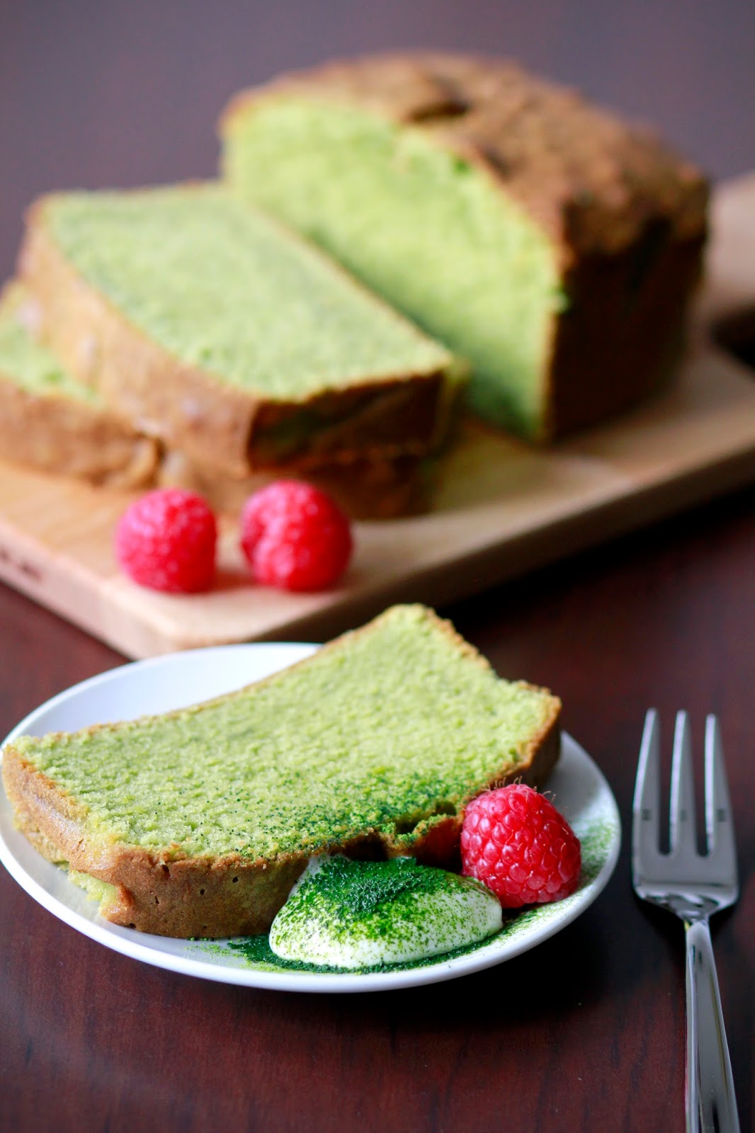 In Cookie Haven: Matcha Pound Cake