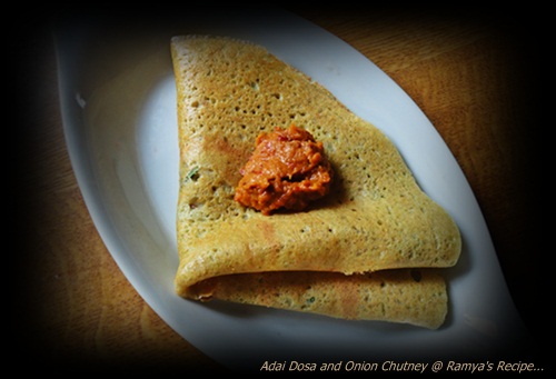 Ramya's Recipe...: Adai Dosa
