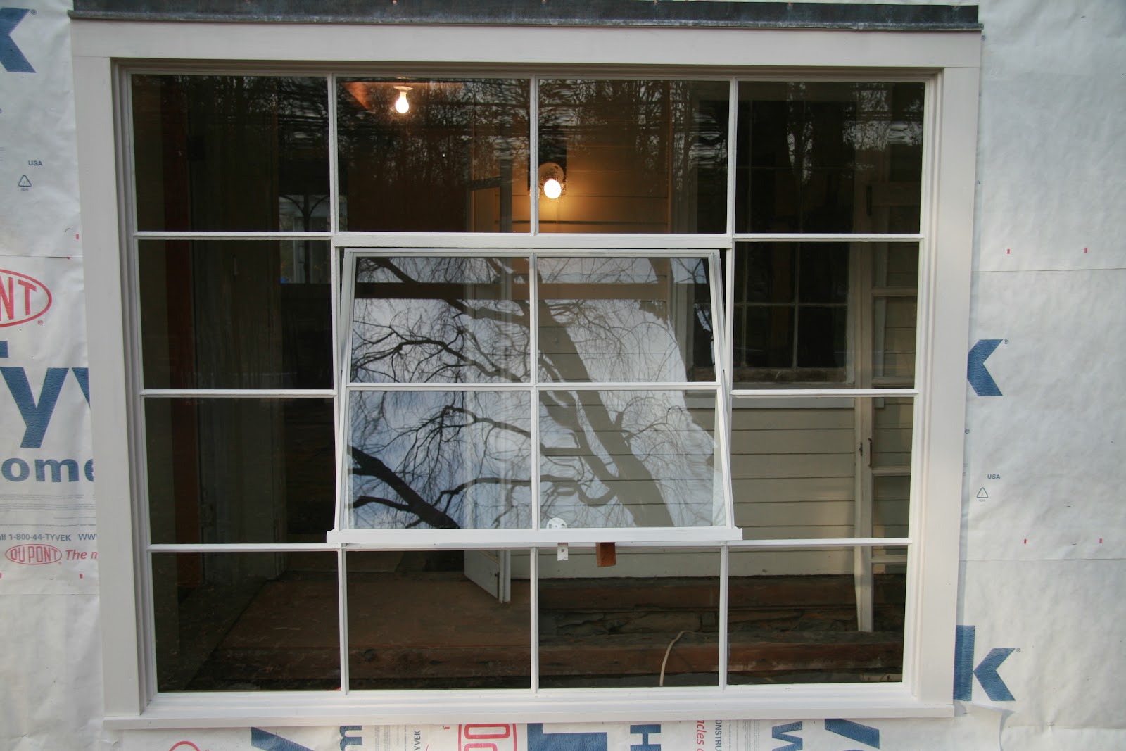 An Old Farm: Steel Factory Window Salvage
