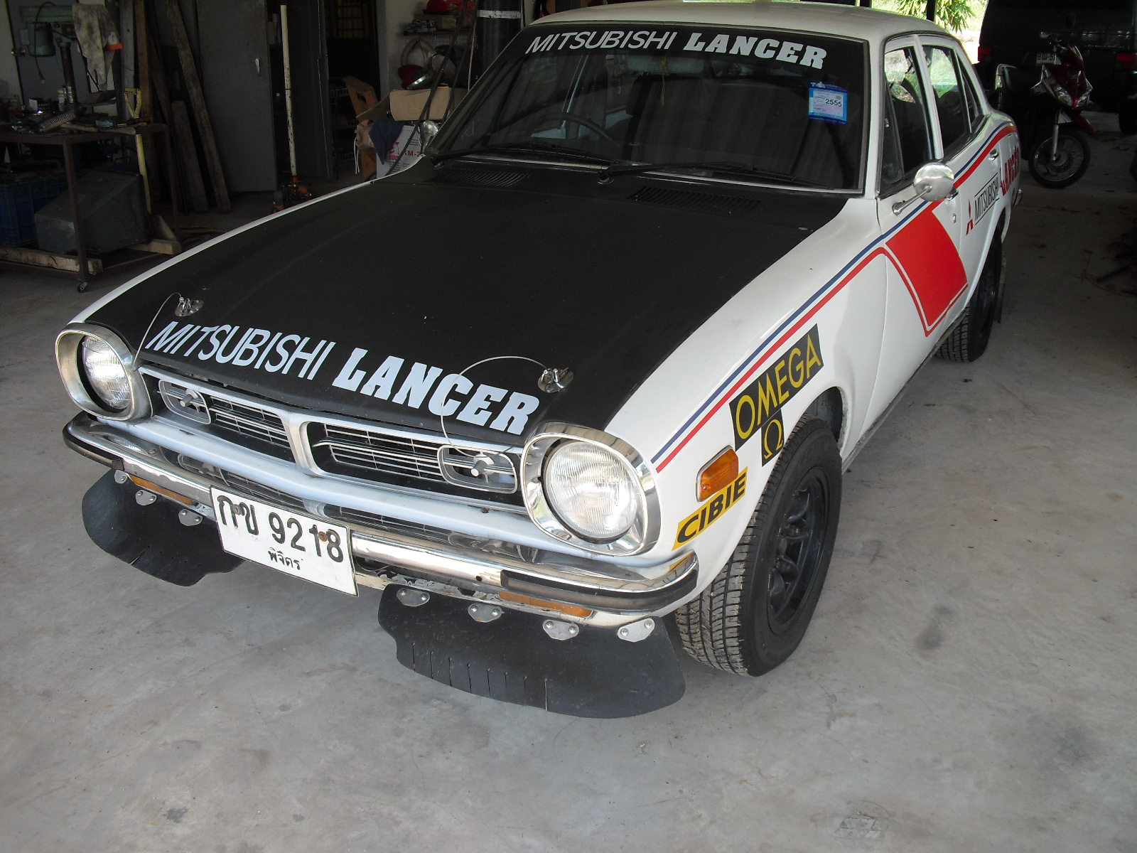 oldfordpartsbkk: Mitsubishi Colt Lancer 1600 GSR , 1st place, 1974 WRC ...