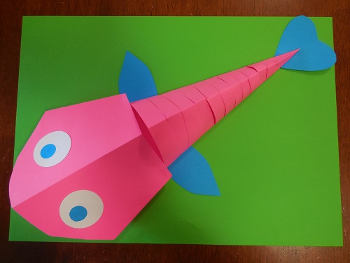 The Paper Maid: Paper Fish