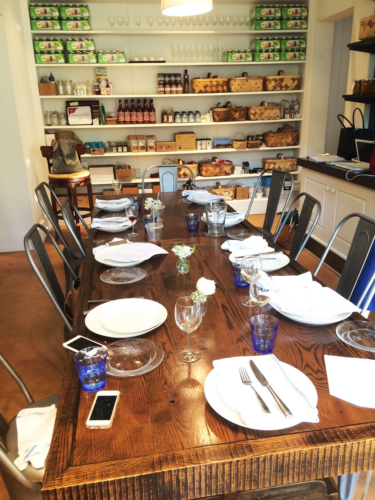 Real College Student of Atlanta: Cooking class in ATL {Preserving Place}