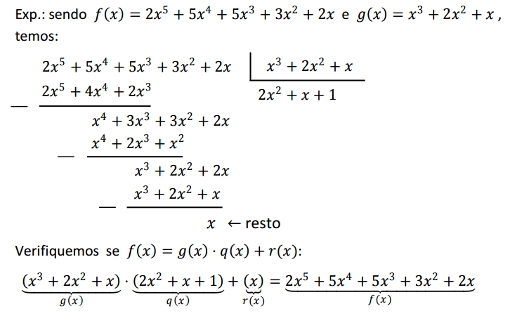 Polinômio - Conceitos - Reforço de Matemática