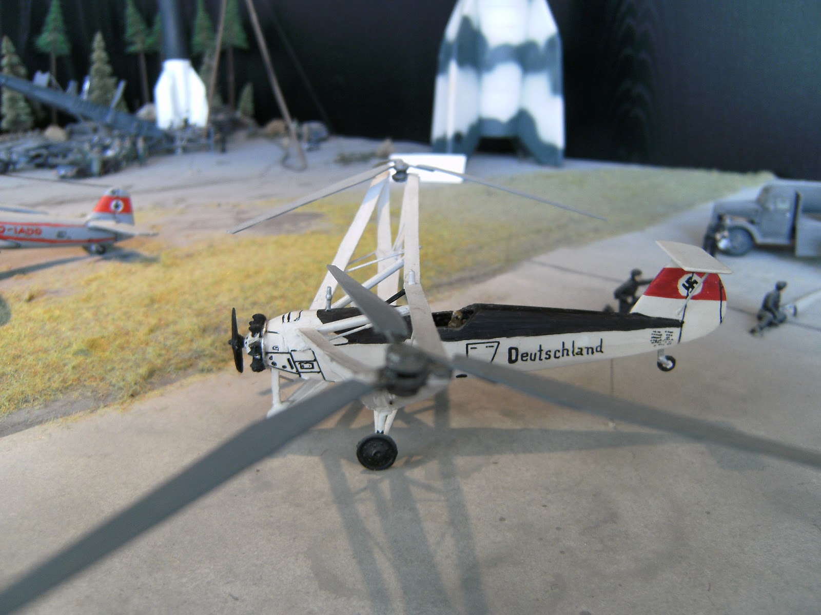 Happyscale-Modellbau: Focke Achgelis Fa 61 - Huma models scratch ...