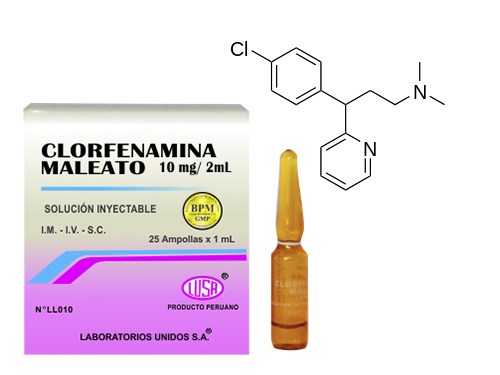 FARMACOLOGÍA.: Clorfenamina