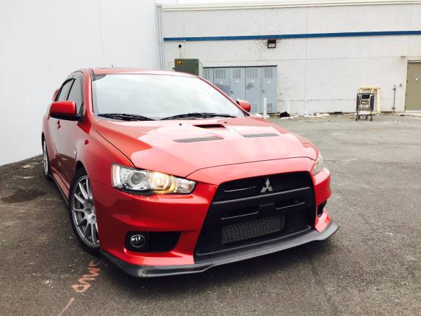 Mitsubishi Lancer Evolution X Rally Red Metallic - Classic Auto ...
