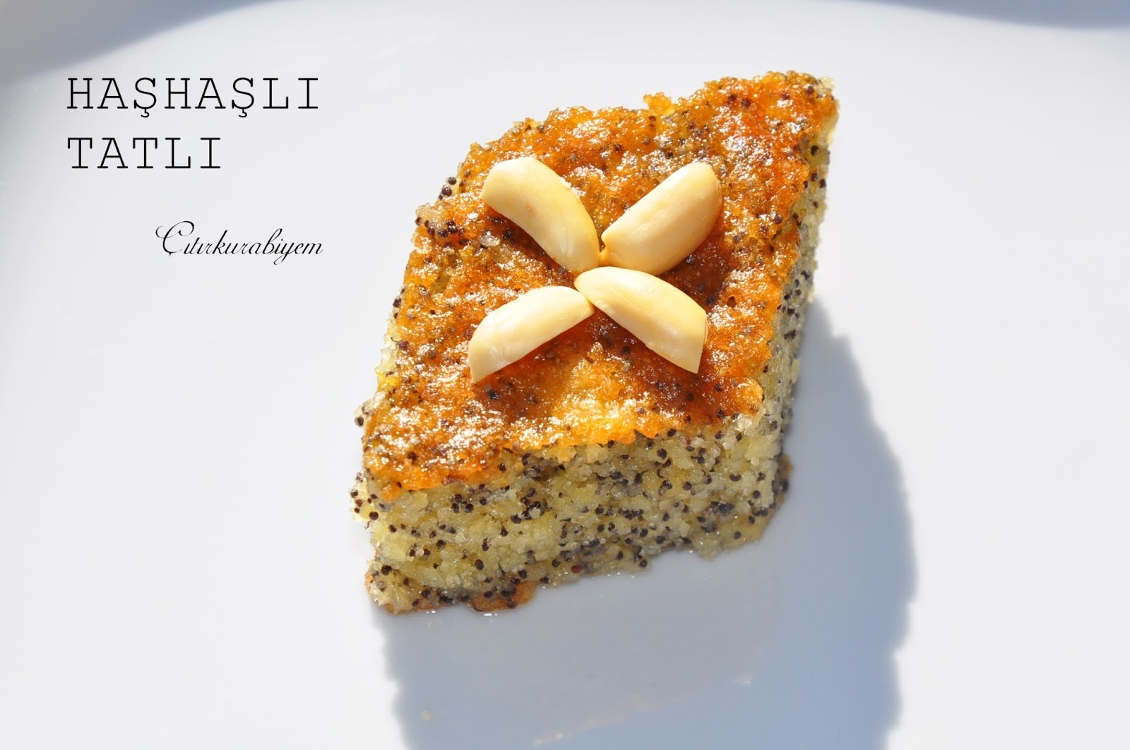 Butik kurabiye,tatlı ve yemek tarifleri,Turkish cuisine: HAŞHAŞLI TATLI