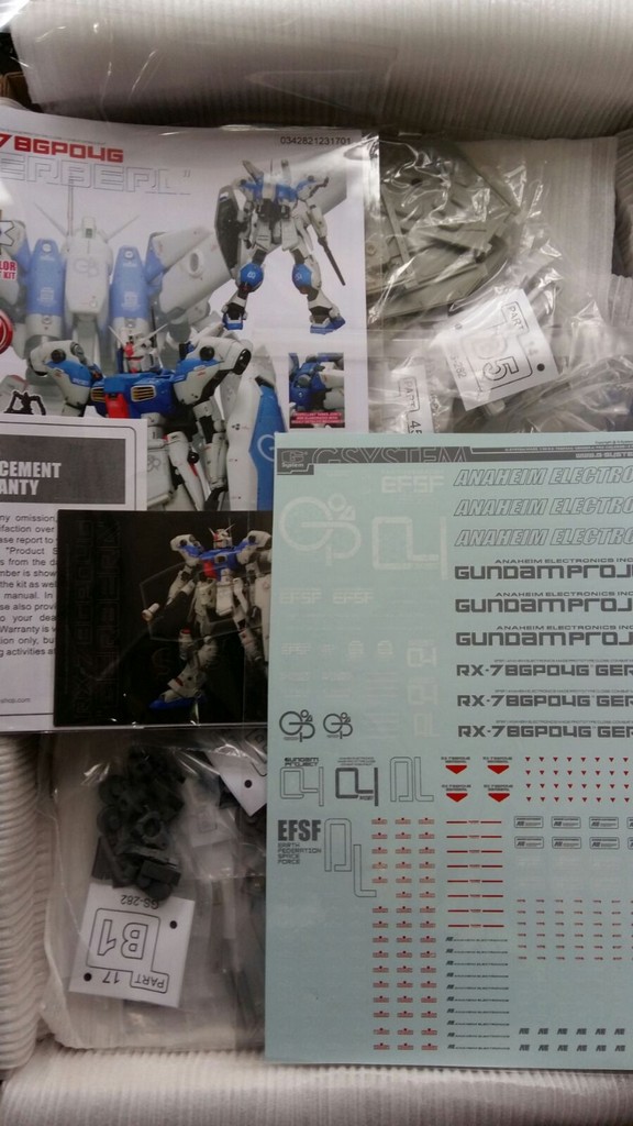 GKgundamkit Professional Modeller Blog: Unboxing Photos of GS-282 G ...