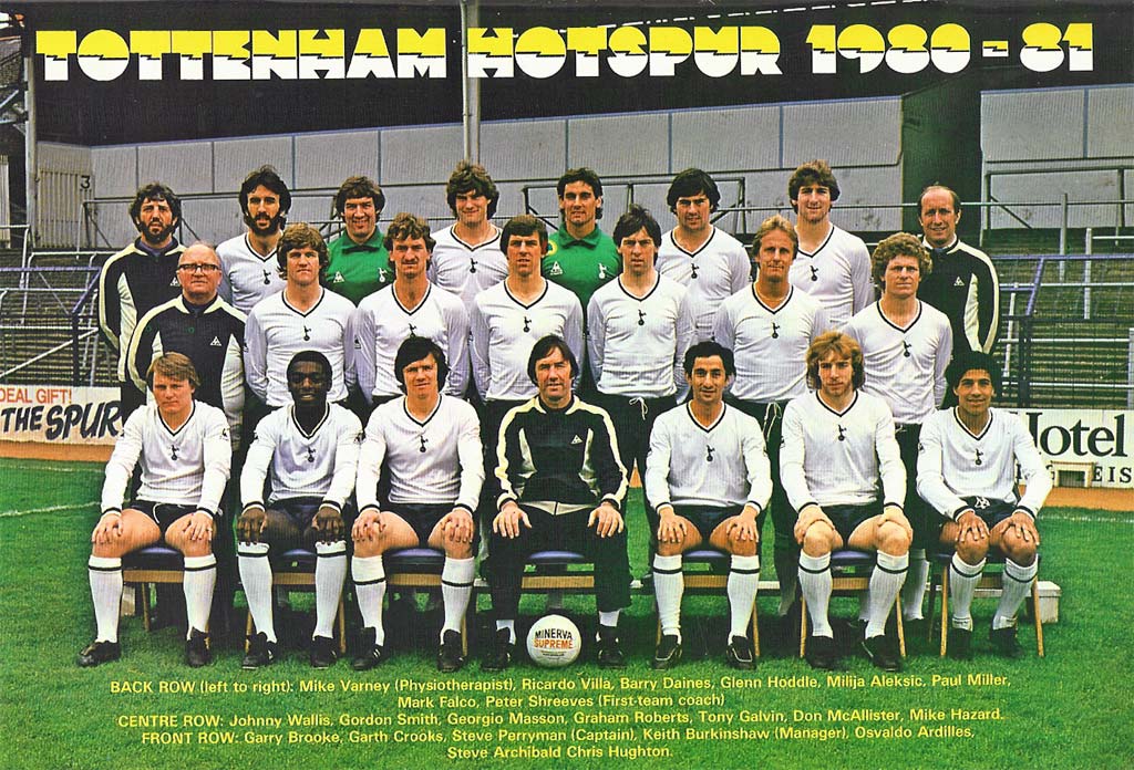 Botões para Sempre: Tottenham Hotspur Football Club 1984 - Inglaterra ...