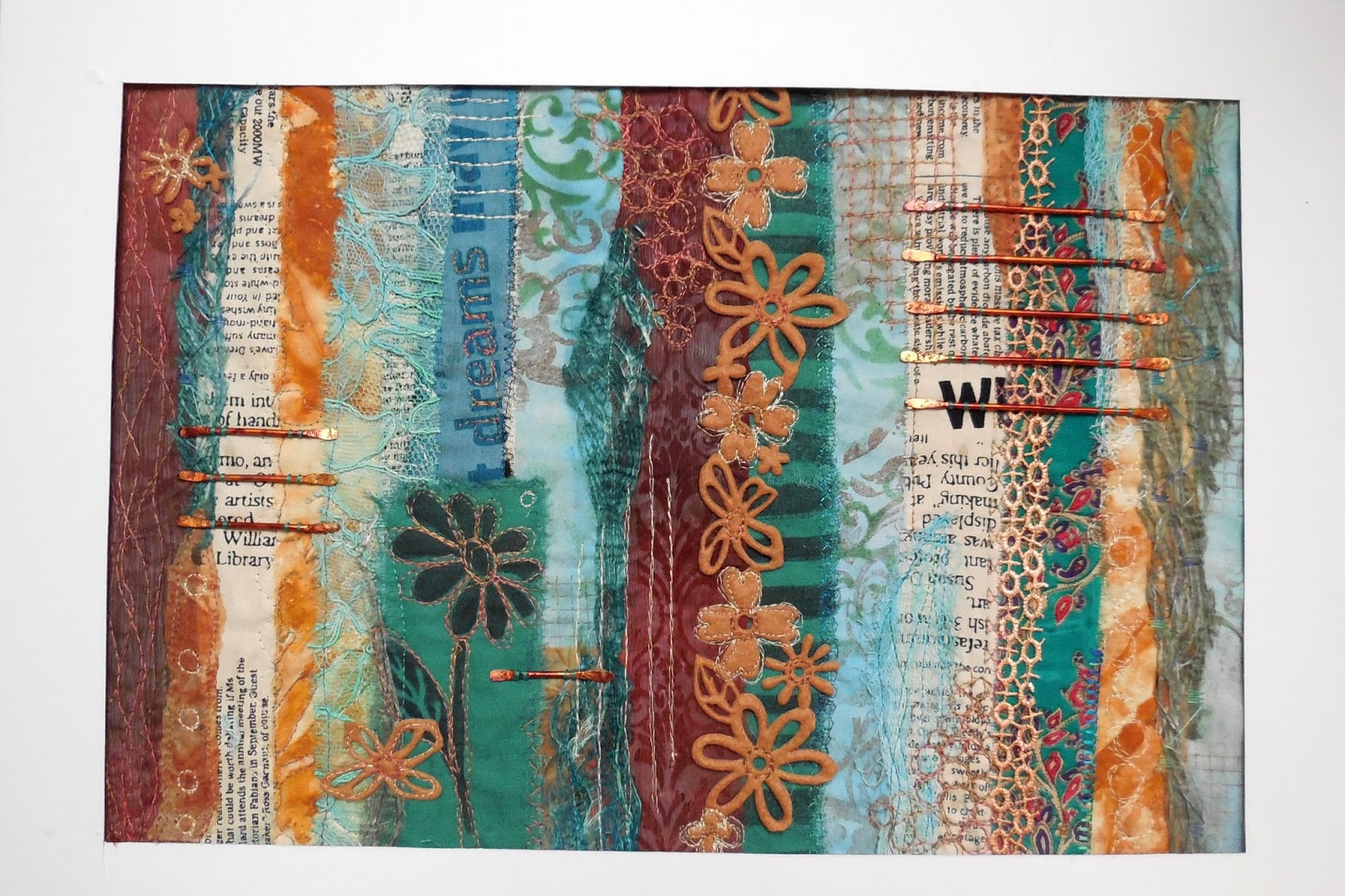 Creative days: Mixed media textile