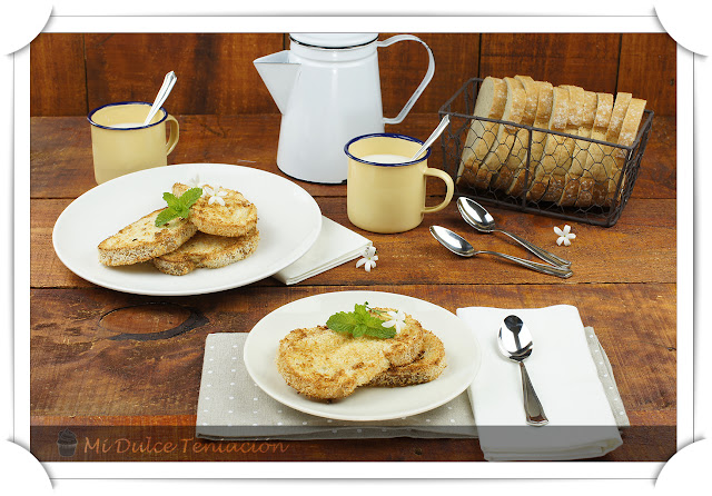 Mi dulce tentación: Tostadas Francesas con Coco