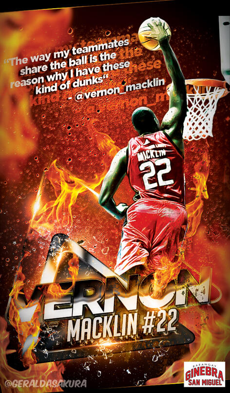 Mico Halili: PBA Fan Art: Mark Caguioa, Vernon Macklin, San Mig Coffee ...