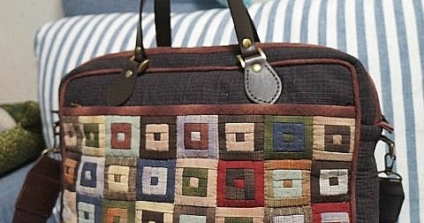 Bag Briefcase Patchwork - step-by-step tutorial. ~ DIY Tutorial Ideas!