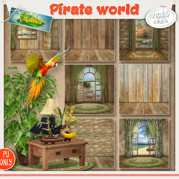 ADIKA-SCRAP: Pirate world