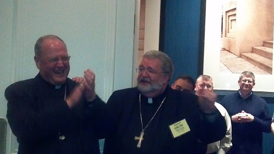 Bishop Daniel R. Jenky, CSC: Bishop Jenky & Cardinal Dolan