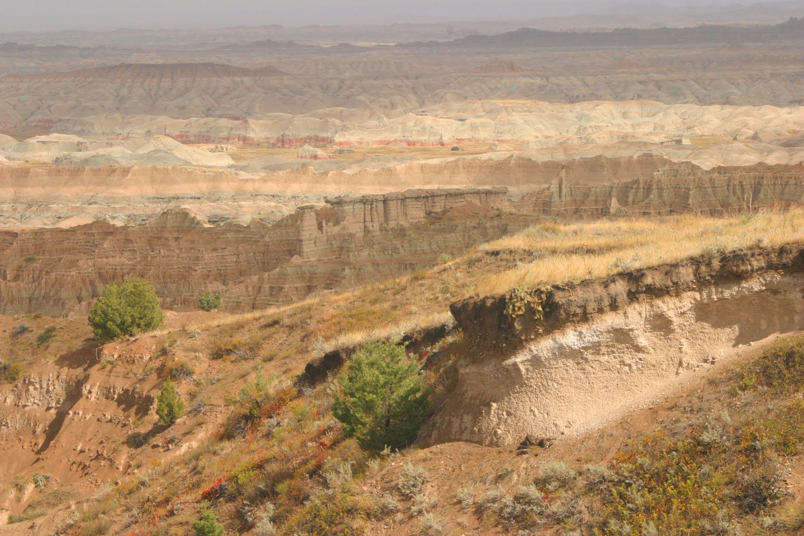 Dan and Eileen on the go: Badlands National Park