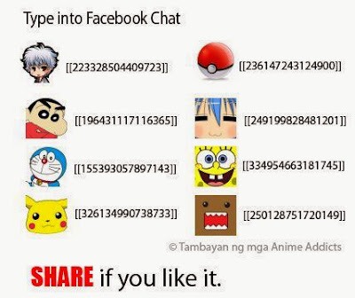 Emoticon FaceBook Anime