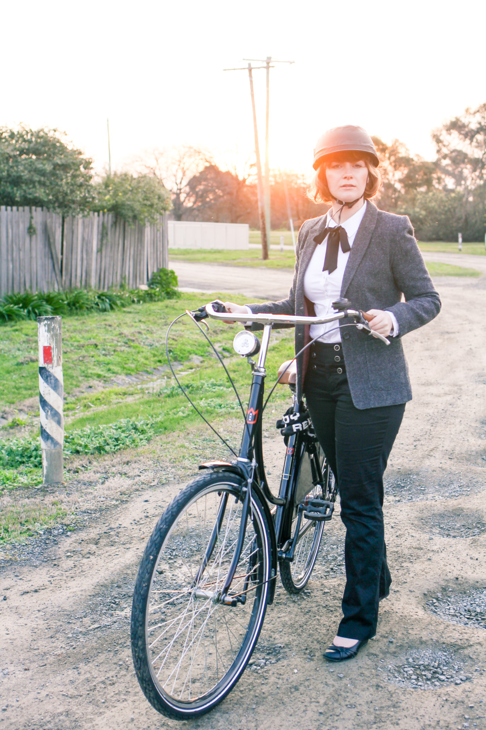 Preppy Bike Style - Finding Femme